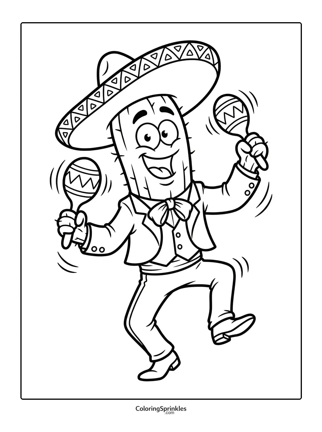 Cinco de Mayo Coloring Pages (33 Free Printable PDFs)