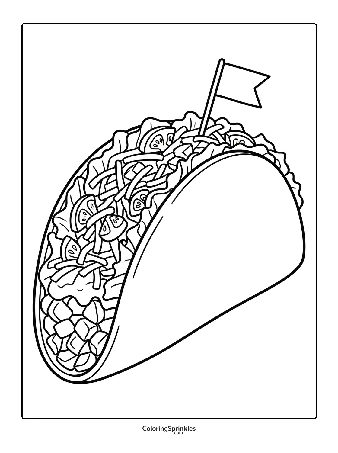 Cinco de Mayo Coloring Pages (33 Free Printable PDFs)