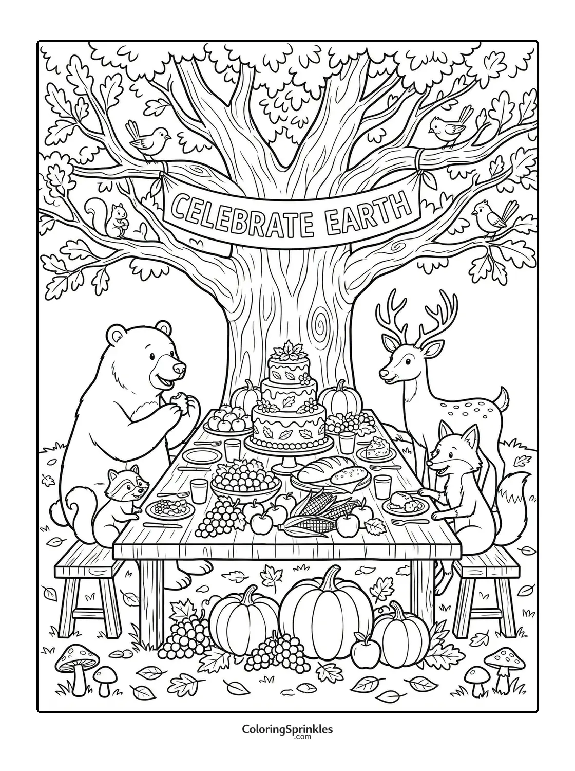 Earth Day Coloring Pages (34 Free Printable PDFs)