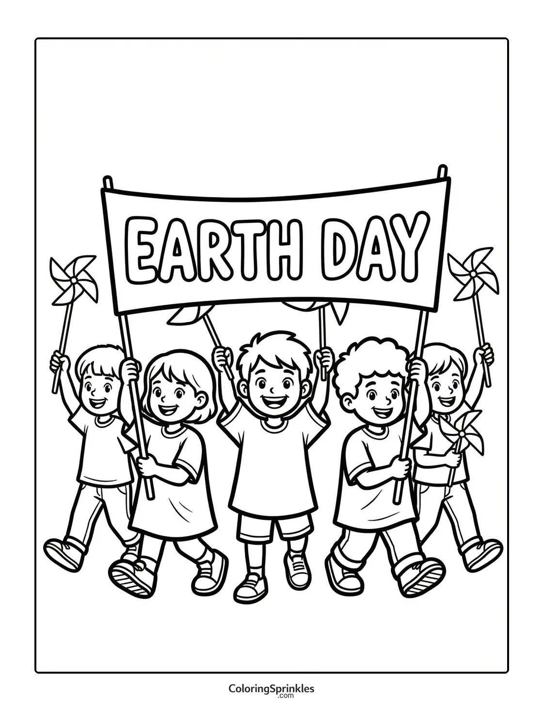 Earth Day Coloring Pages (34 Free Printable PDFs)